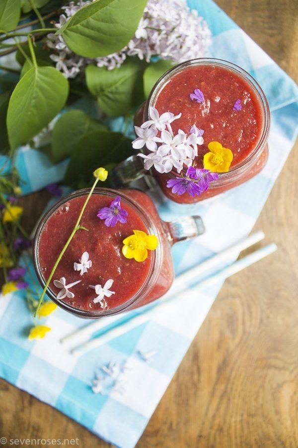 Ruby red antioxidant smoothie - Seven Roses