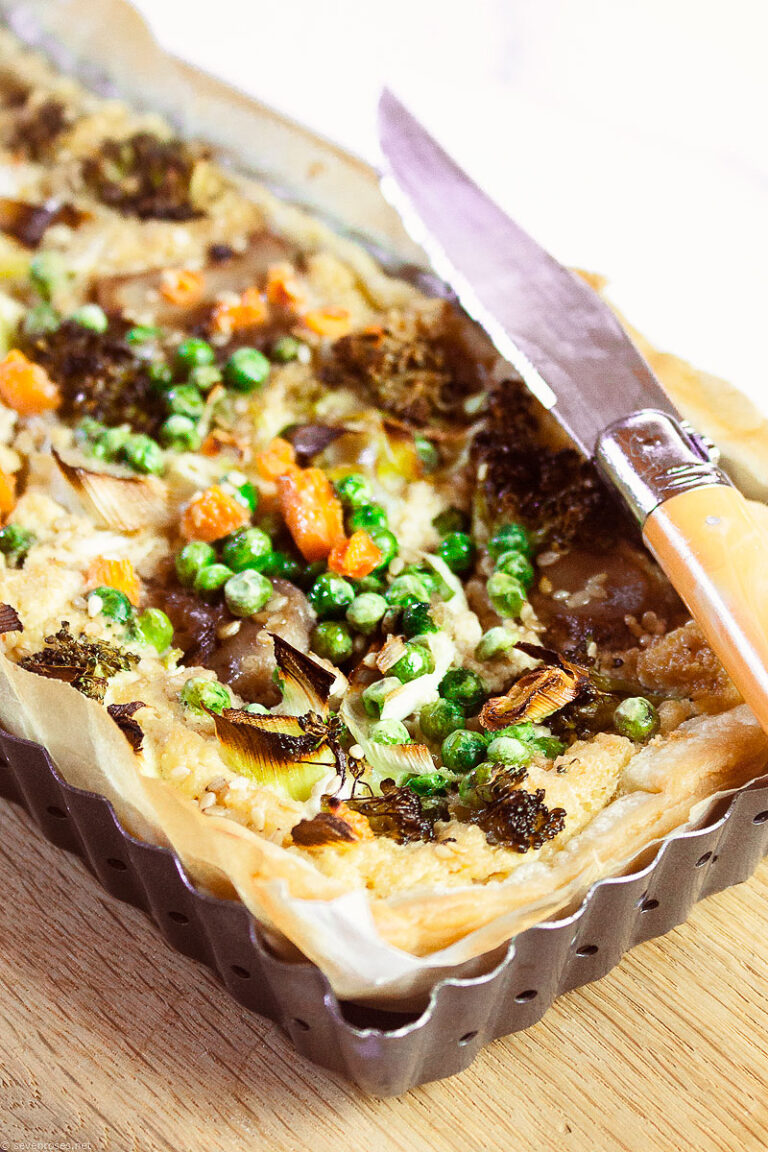 This Spring Vegetable Tart is the easiest dish you will make this ...