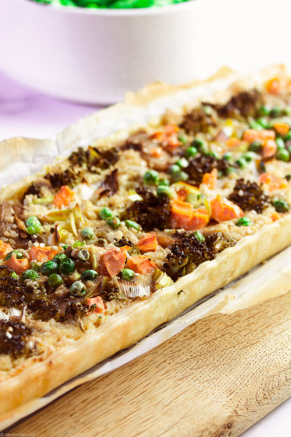 This Spring Vegetable Tart is the easiest dish you will make this ...
