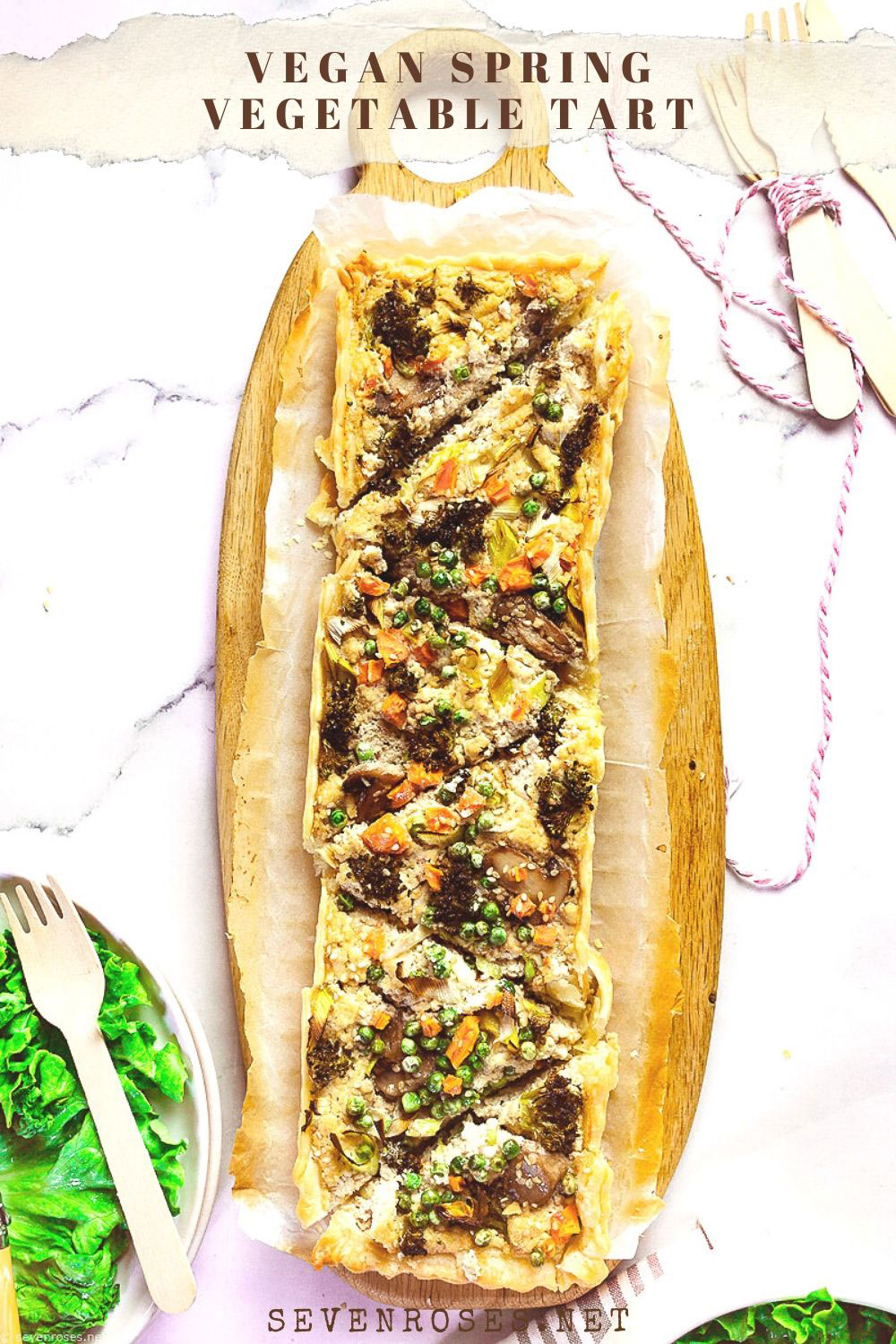 This Spring Vegetable Tart is the easiest dish you will make this ...