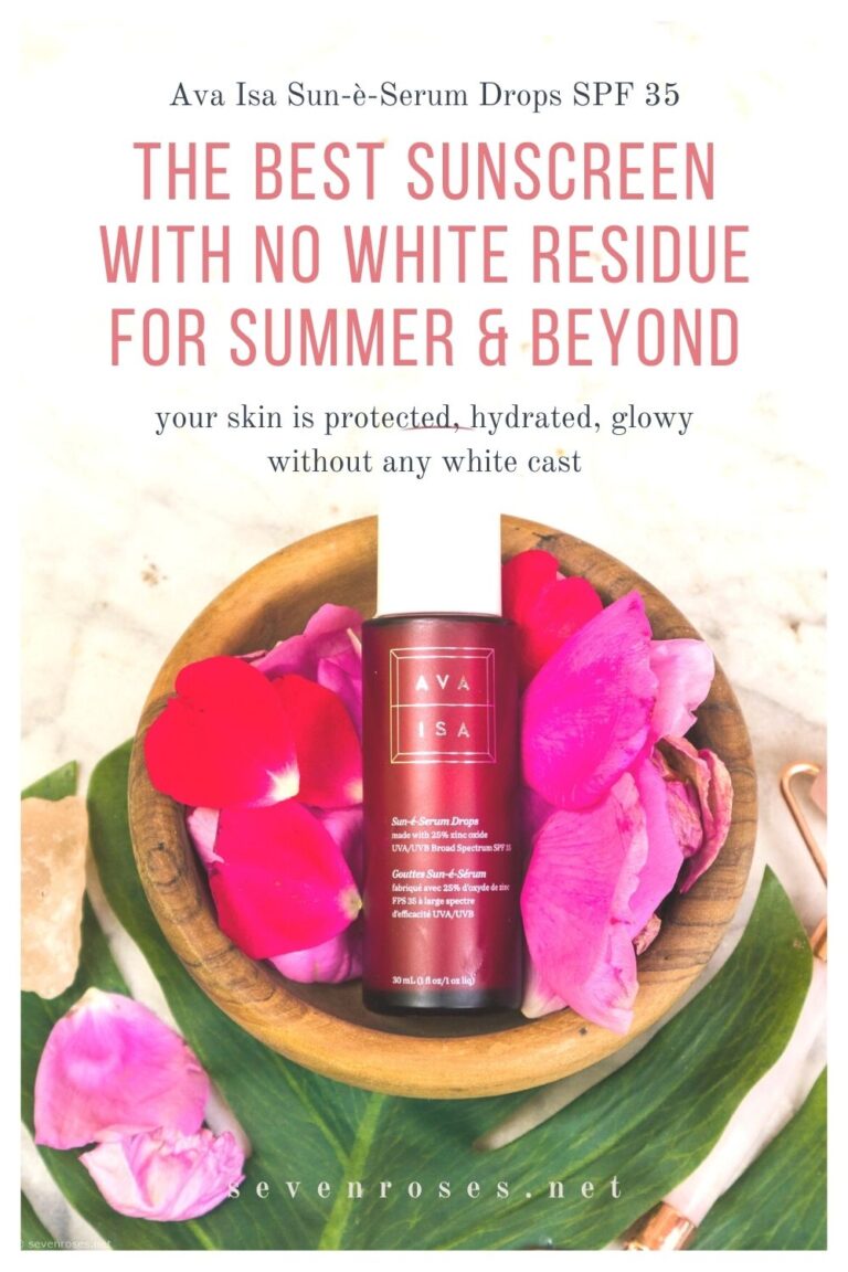 The BEST sunscreen with no white residue for all skin tones: Ava Isa ...